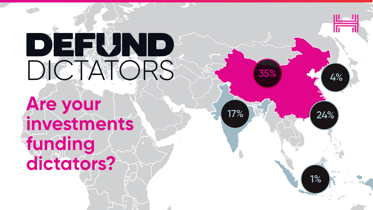 HRF Launches Defund Dictators Tool - Human Rights Foundation